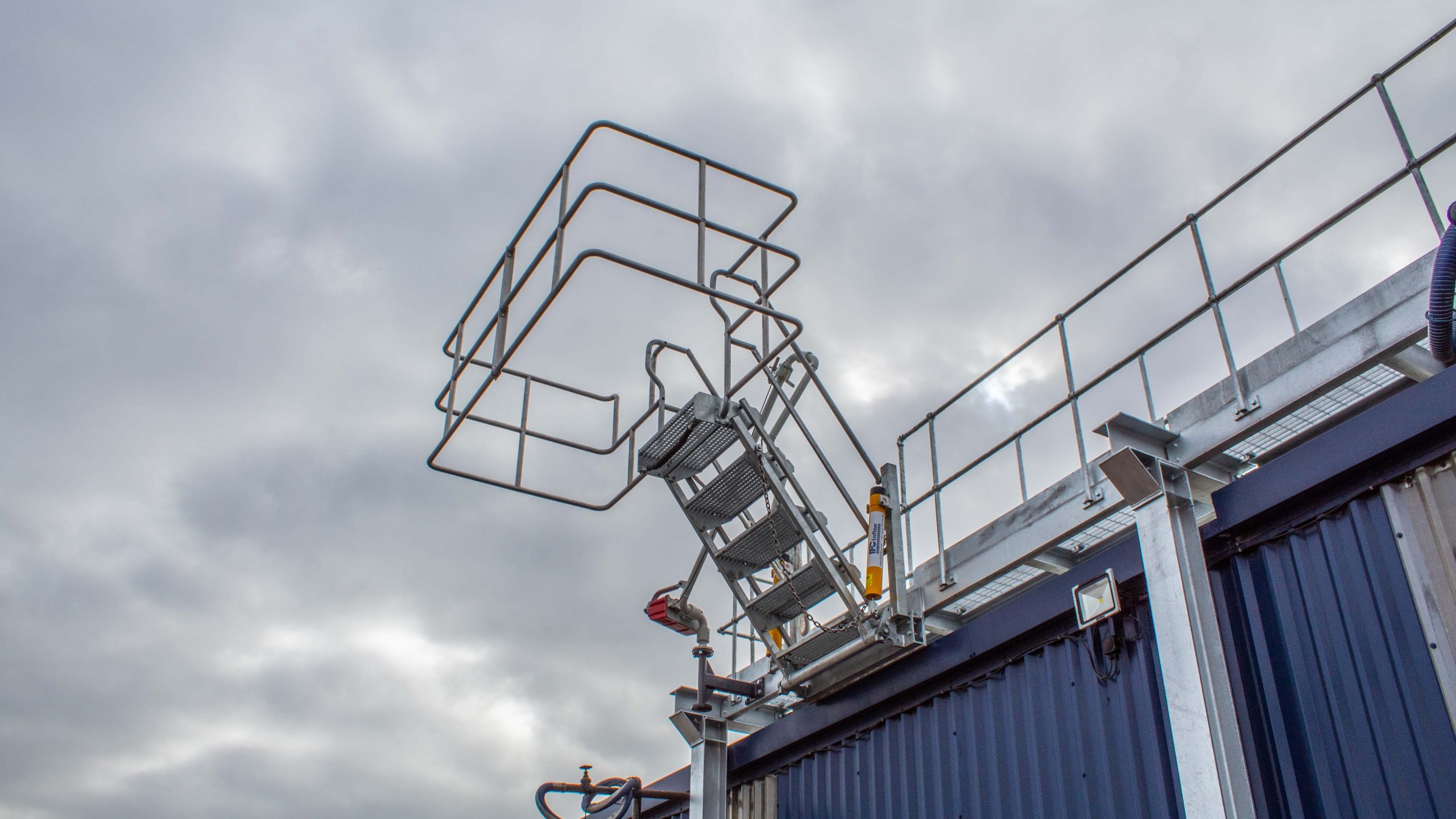 Safe Access Folding Stairs | FlowStep | IFC Inflow