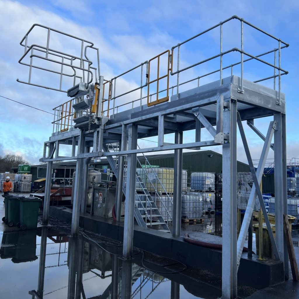 Fixed TankerLoading Gantry | Gantry | IFC Inflow