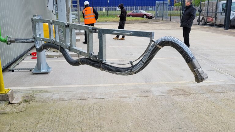 Customised Hose Support Solution for Improved Workplace Safety | IFC Inflow